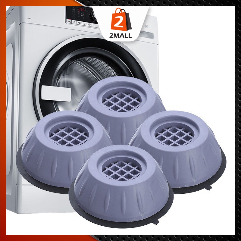2MALL Washing Machine Base Anti Vibration Pads Shock Noise Cancelling ...