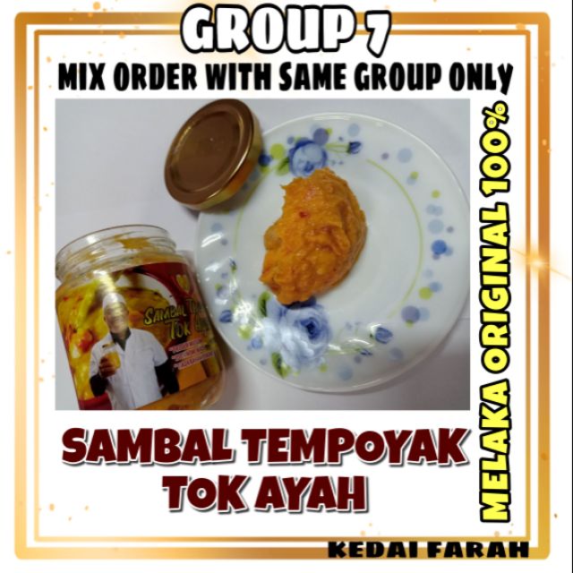 Sambal Tempoyak Tok Ayah produk muslim homemade | Shopee Malaysia
