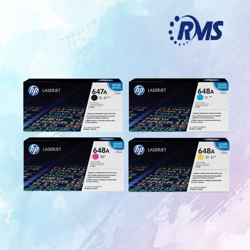 HP CE260A / CE261A / CE262A / CE263A Toner Cartridge (Original ...