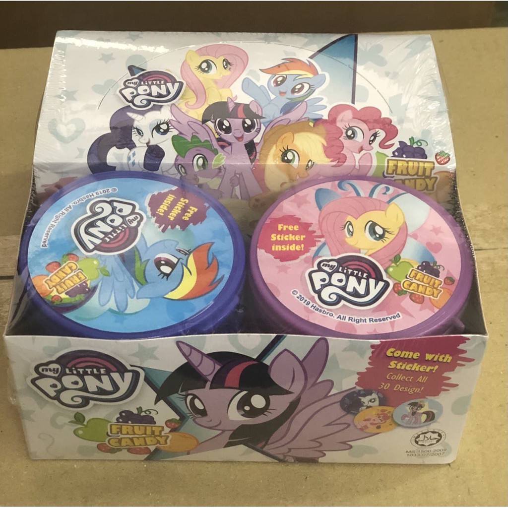 MY LITTLE PONY TIN CANDY 12PCS X 20G | Shopee Malaysia