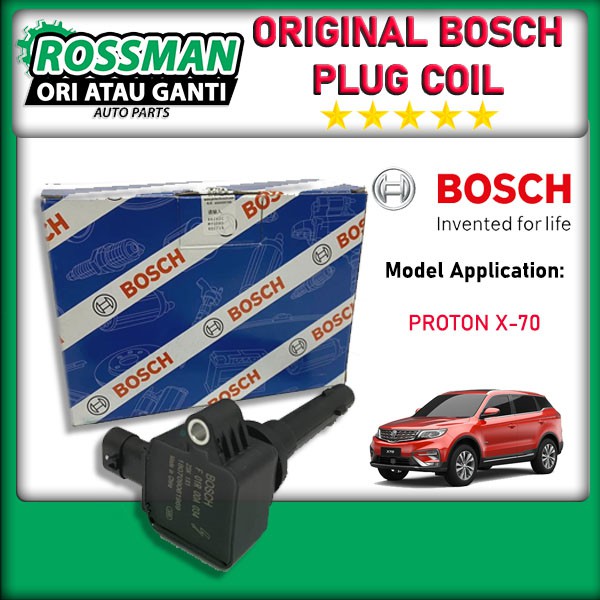 ORIGINAL BOSCH IGNITION PLUG COIL PROTON X-70 X70 F01R00A034 | Shopee ...