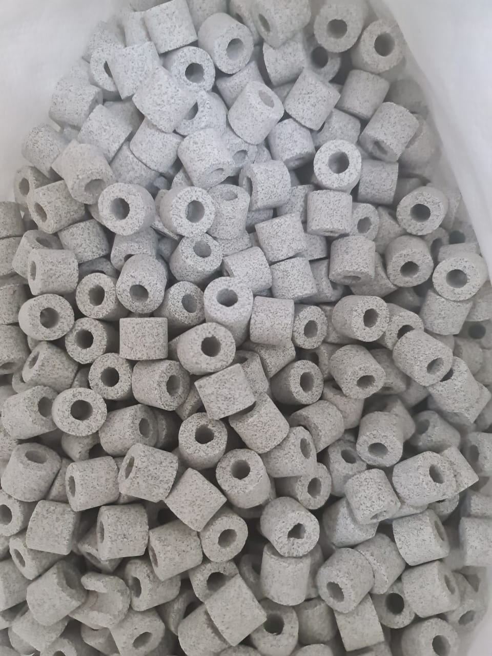 500g Large Nano Ceramic Bio Ring Bioring Aquarium Fish Tank Biological ...