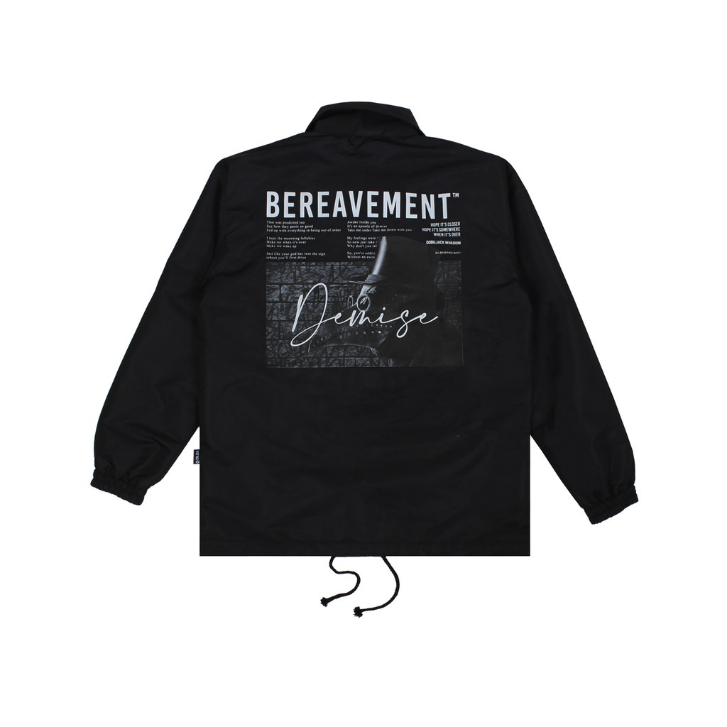(New Gamis) Jacket Coach Jacket Bereavement Black Jacket Latest Premium ...