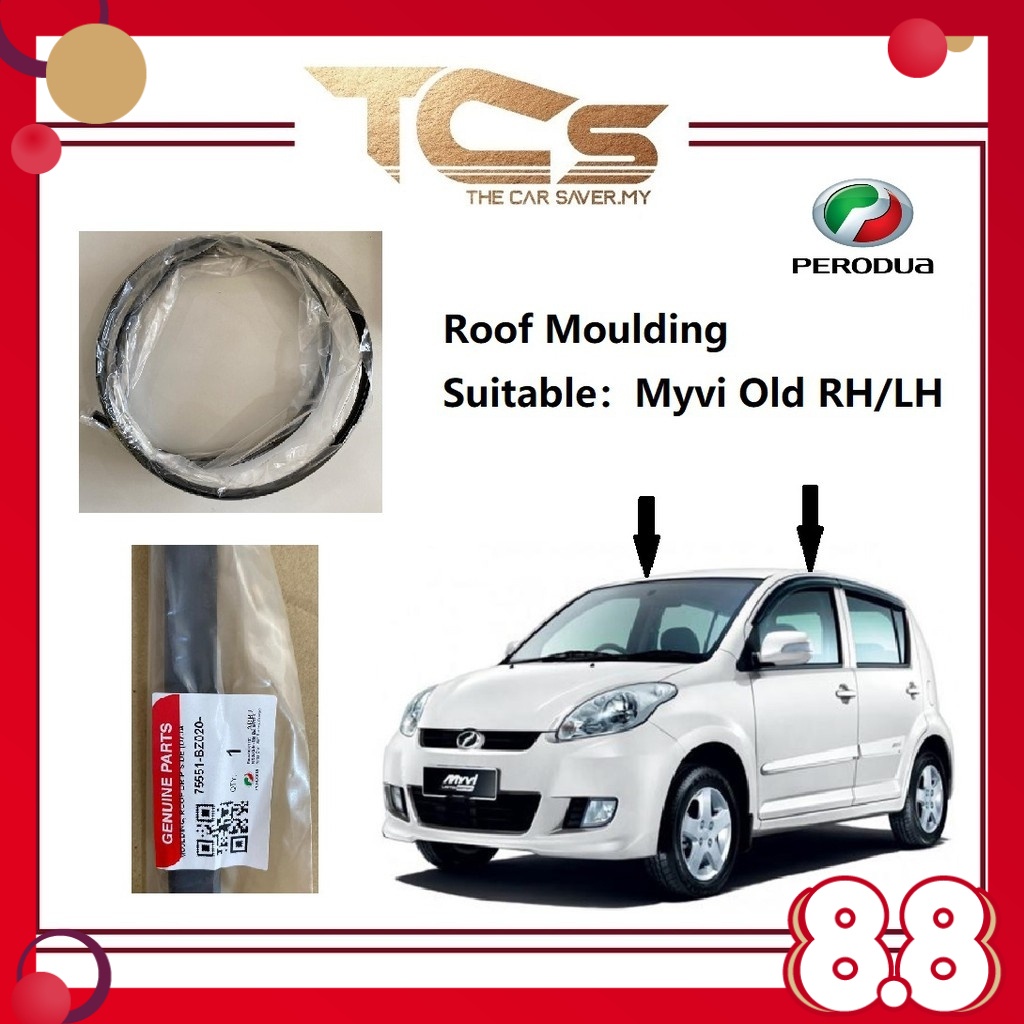 MYVI OLD ORIGINAL ROOF MOULDING RH/LH | Shopee Malaysia