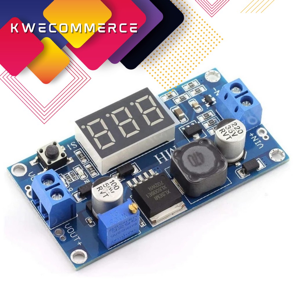 Arduino XL6009 DC-DC Step Up Voltage Booster Module with Display | Shopee Malaysia