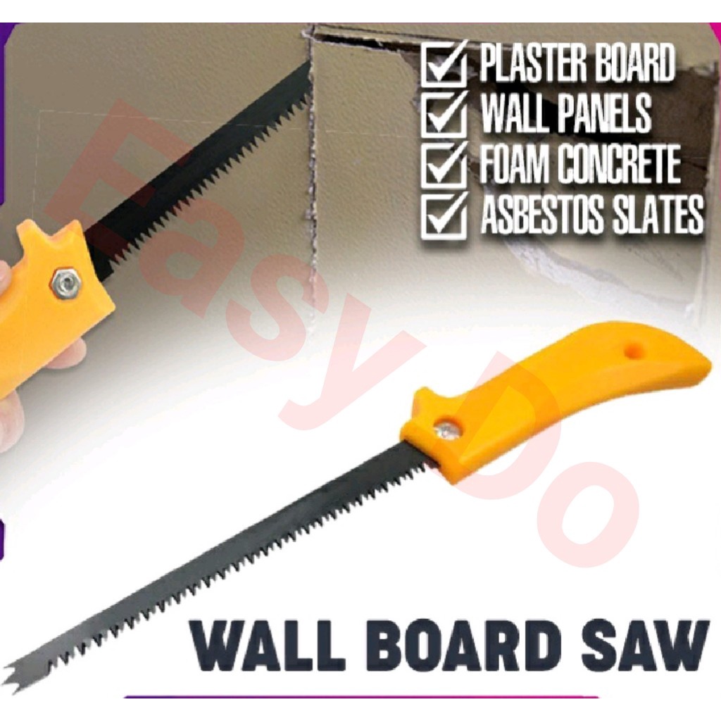 2 IN 1 Wall Board Saw for Cutting Plaster Ceiling Gypsum Drywall Wood ...