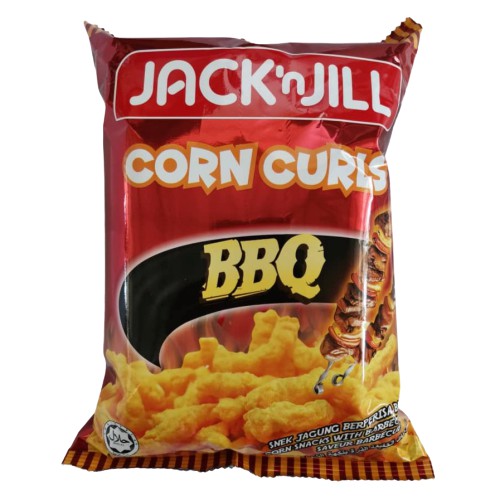 Cheese Corn Curls BBQ Corn Curls Crisps d Jack 'n Jill - Cheese / BBQ ...