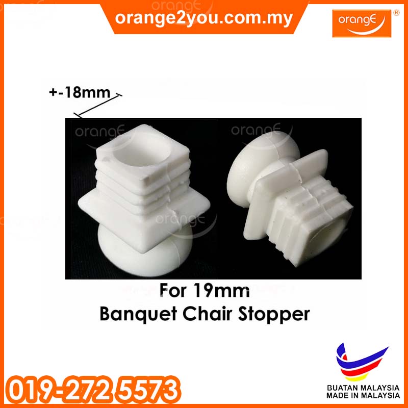 20pcs of White Color Banquet Chair Rubber Stopper Glider | Anti Slip ...