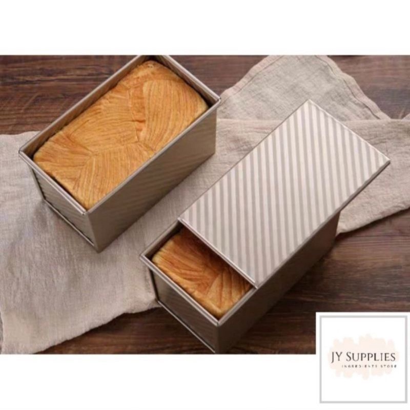 Non Stick Bread Loaf Cube Pan 450g 200g With Lid Bread Toast Box Mould ...