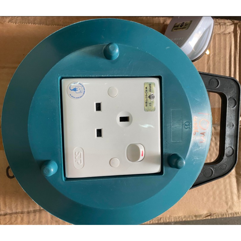 10MTR (OR 23FT) LENGTH ROUND EXTENSION CORD / CABLE C/W SIRIM APPROVED ...