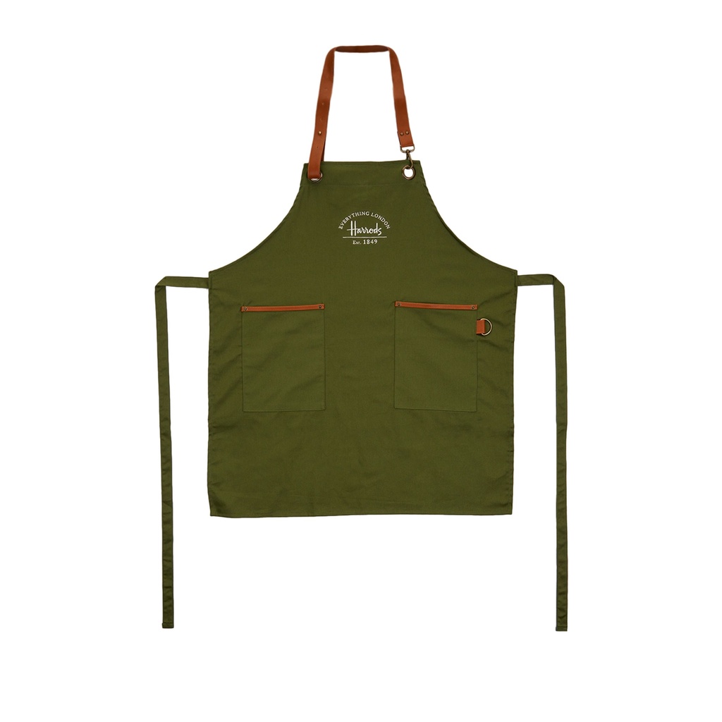 HARRODS LOGO EMBROIDERED APRON | Shopee Malaysia