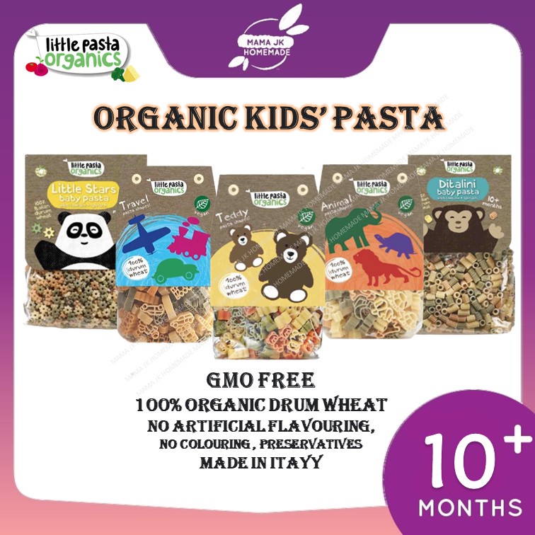 Little Pasta Organics Baby Kids Pasta (250g) | Shopee Malaysia