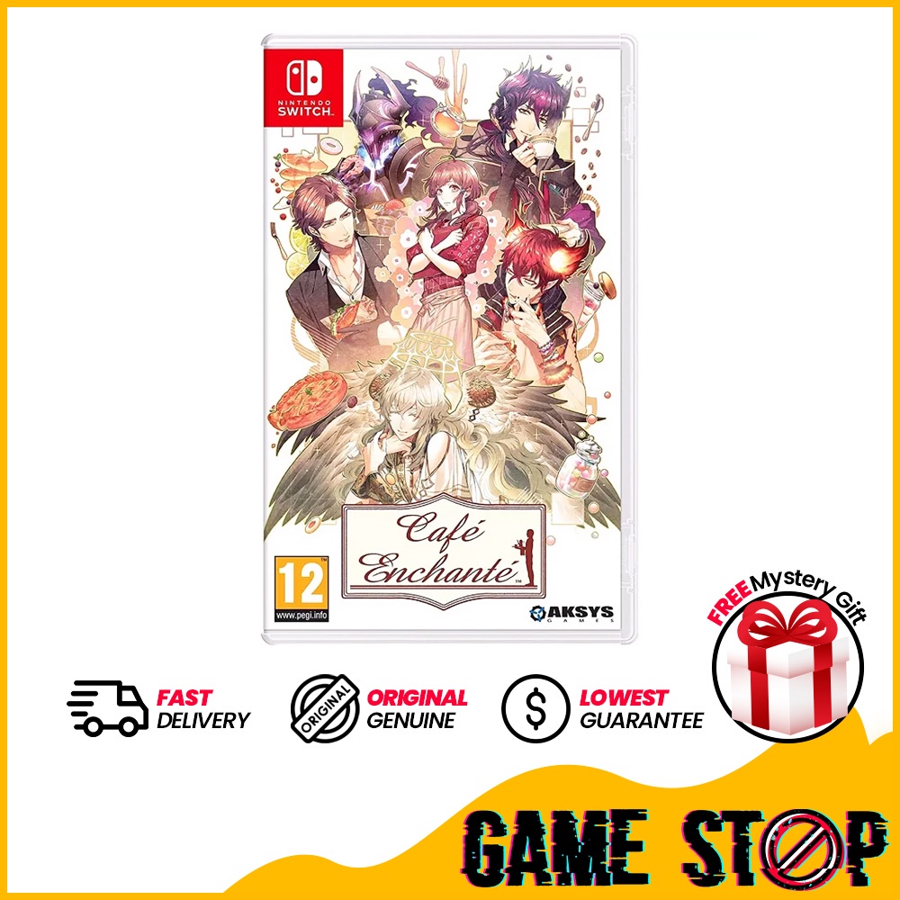 NSW Switch Cafe Enchante Chinese/English Version (中英文版) | Shopee Malaysia
