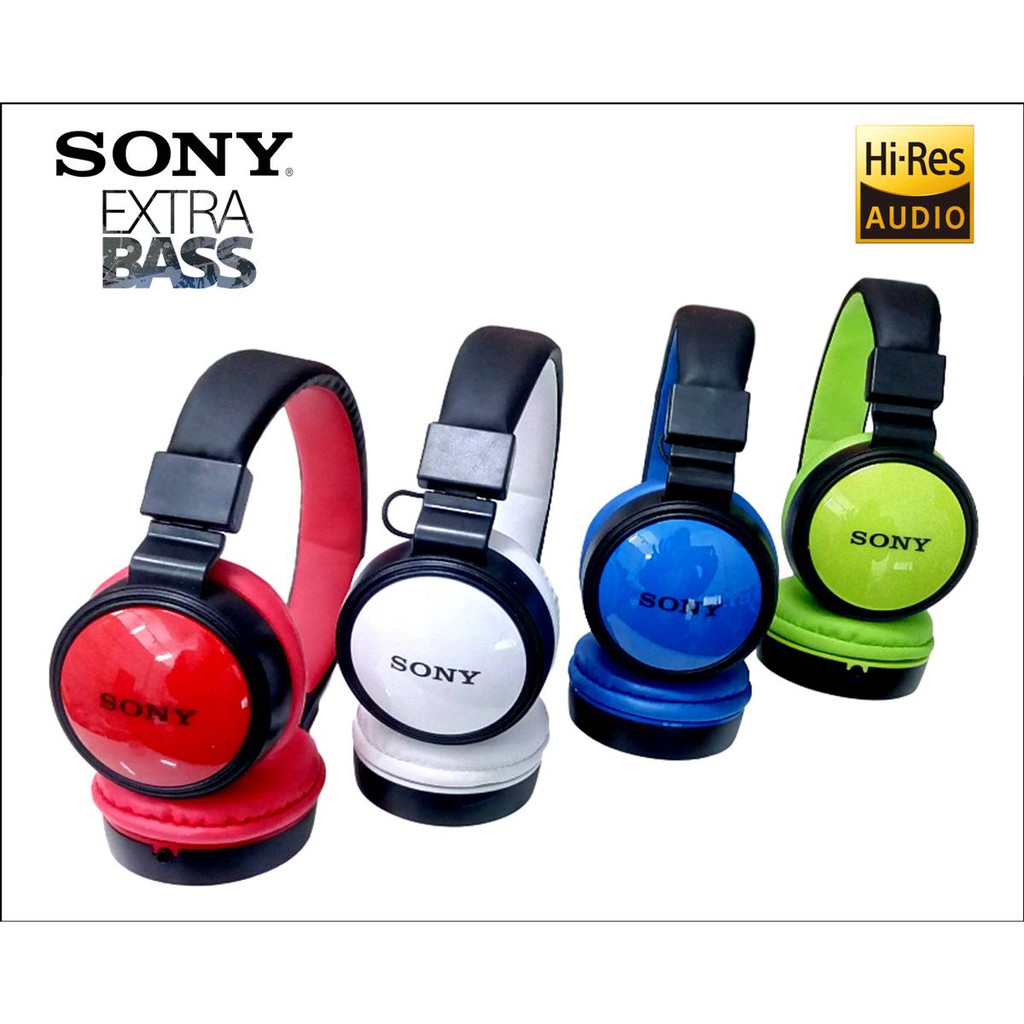 SONY MDR-XB200 EXTRA BASS Wired Headphones/ On- Ear Headset | Shopee ...