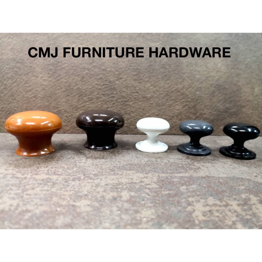 PVC Knob Cabinet Furniture Handle Tombol Pemegang Laci 拉手 | Shopee Malaysia