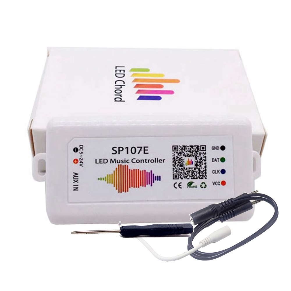 Bluetooth Music Wifi RGB Led Strip Light Controller For WS2812B WS2811 ...