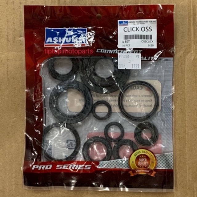 HONDA CLICK ENGINE OIL SEAL SET ASHUKA | Shopee Malaysia
