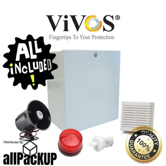 (HOT SELLING) ALARM SIREN BOX SET ALSBS (ALARM SYSTEM) | Shopee Malaysia