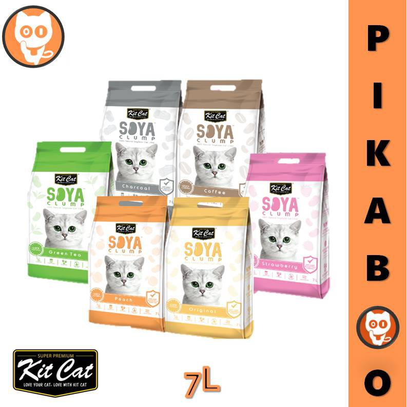 Kit Cat Soya Clump Cat Litter 7L - Cat Litter /(Tofu Litter)(kitcat ...