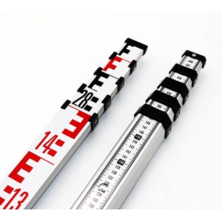 Sopwith Staff 3 M 5 M 7 M Aluminum Alloy Telescopic Coordinate Ruler ...
