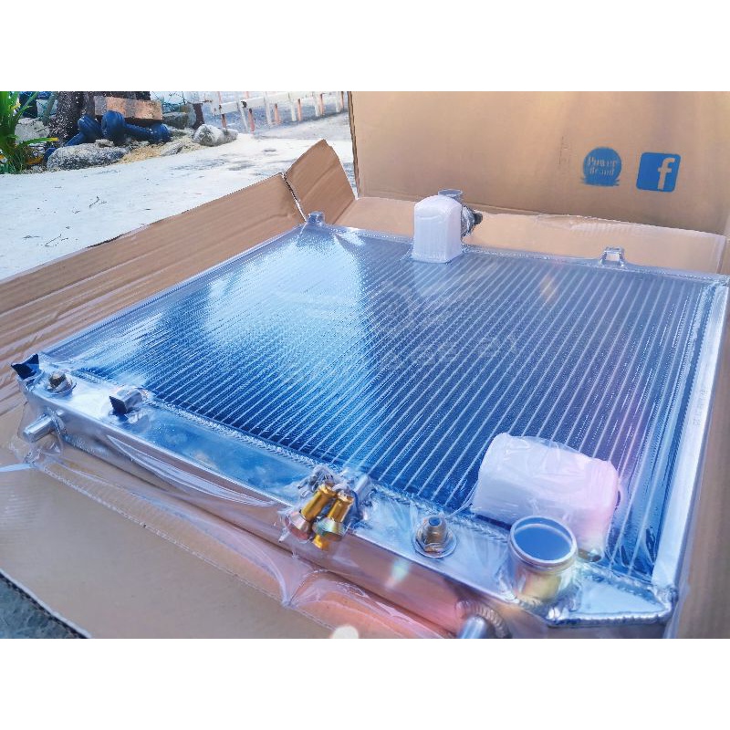 Perodua Myvi Turbo YRV K3VET (Auto) Synergy Aluminium Radiator Double ...