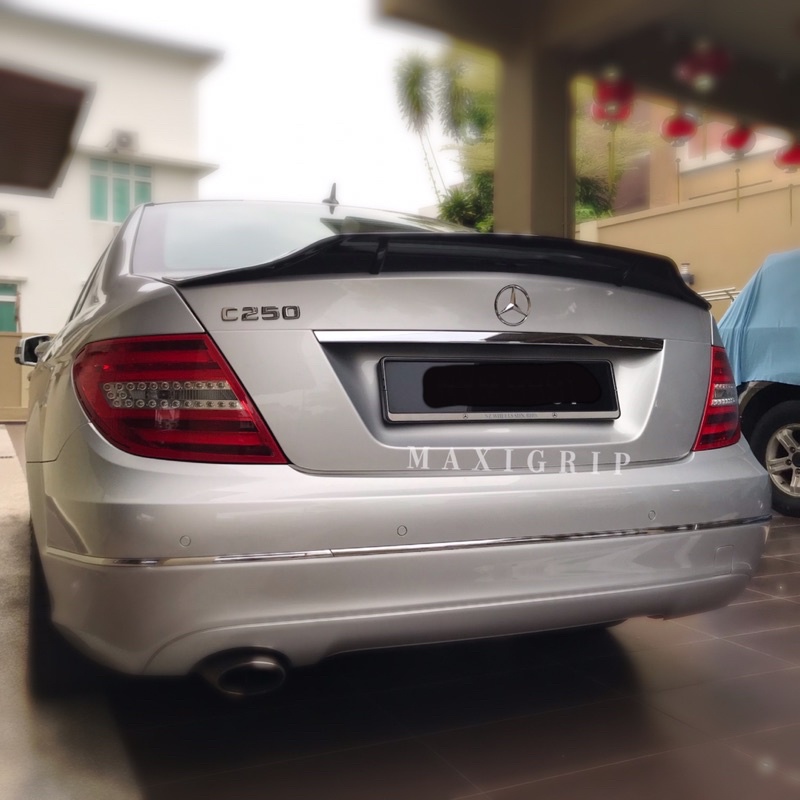 Mercedes benz W204 AMG Spoiler PSM Renntech W204 spoiler accessories ...
