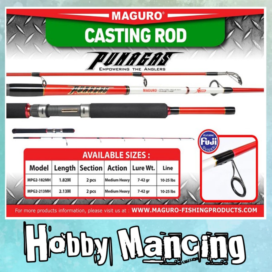 Punagas Maguro Fishing Rod | Shopee Malaysia