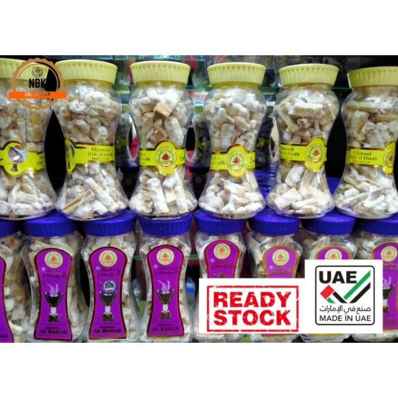 Original Arabian Bakhoor MAMOOL AL BADAR/ MISK AL OUDH Product of Dubai ...