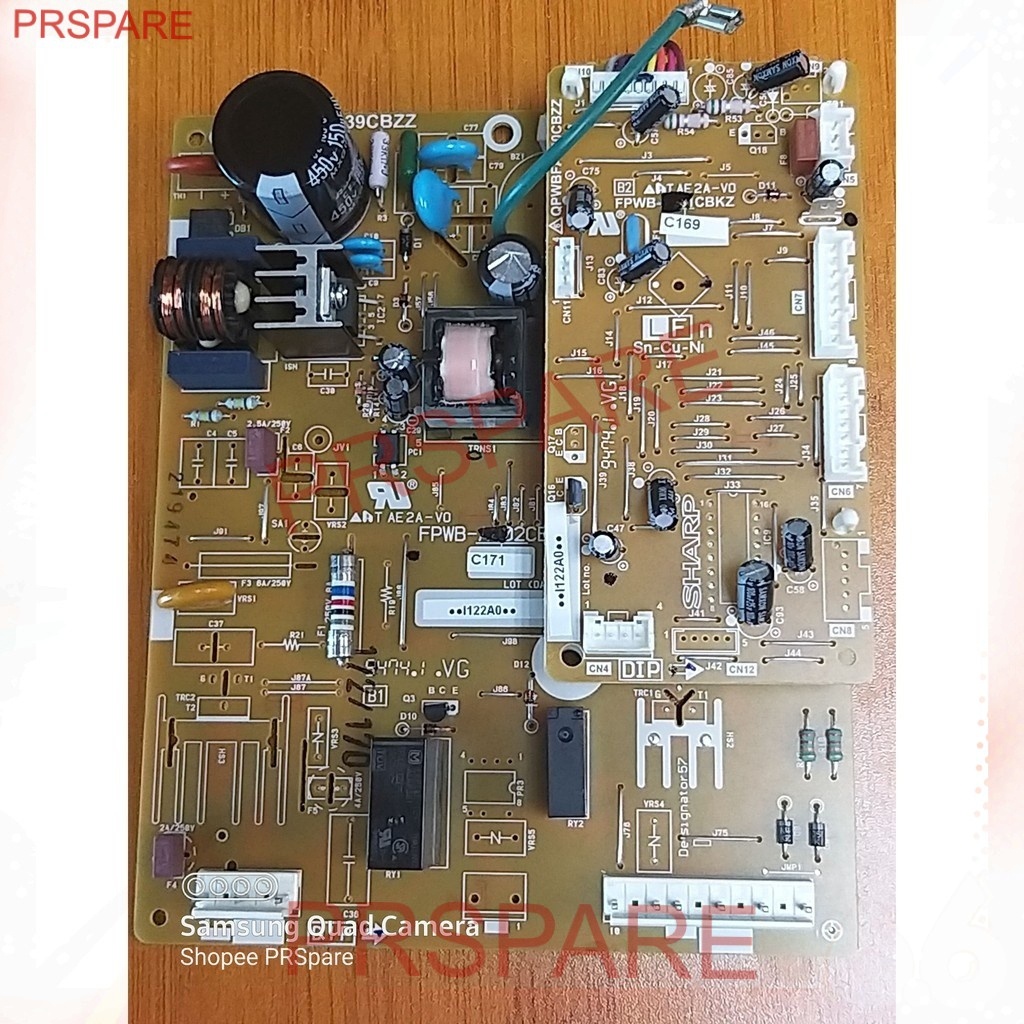 PCB FRIDGE C 168 C168 SJP SJ-P 699 GBK GSL SHARP PETI AIS - ( Please ...