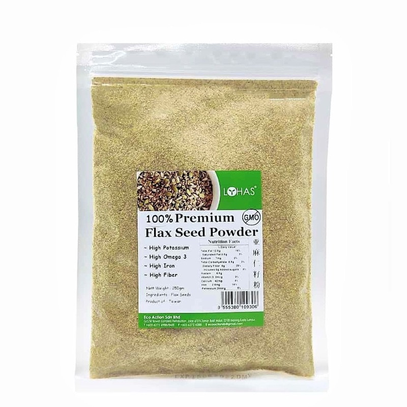 Lohas Flaxseed Powder 250g 亚麻仁籽粉 | Shopee Malaysia