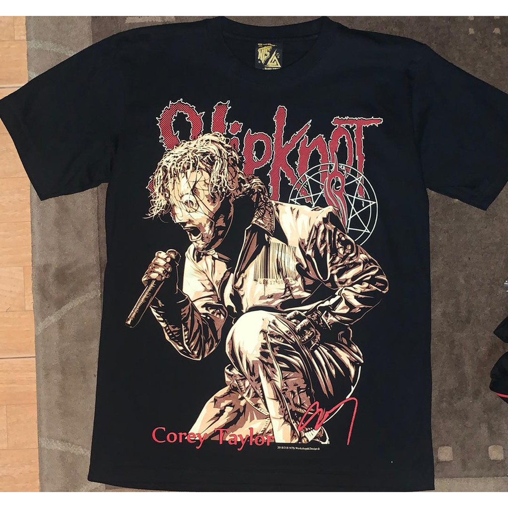 Baju band slipknot 100% cotton | Shopee Malaysia