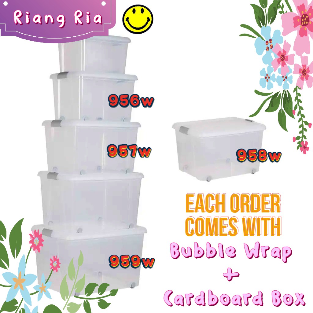 February Deals //FELTON Iconic Storage Box With Wheels // Storage Box ...