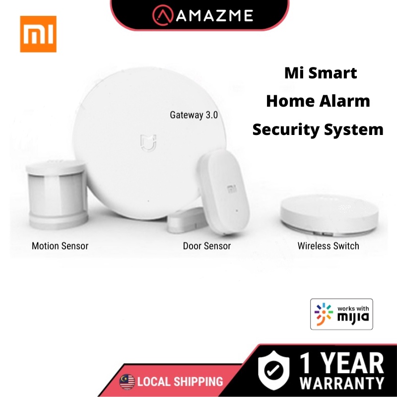 Xiaomi Mi Smart Home Alarm System Multifunctional Gateway V3 Zigbee ...