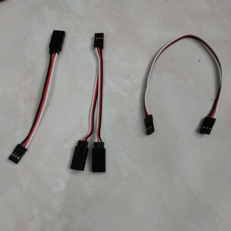 RC Servo Extension Cable JR / Futaba Connector Y Female to Female ...