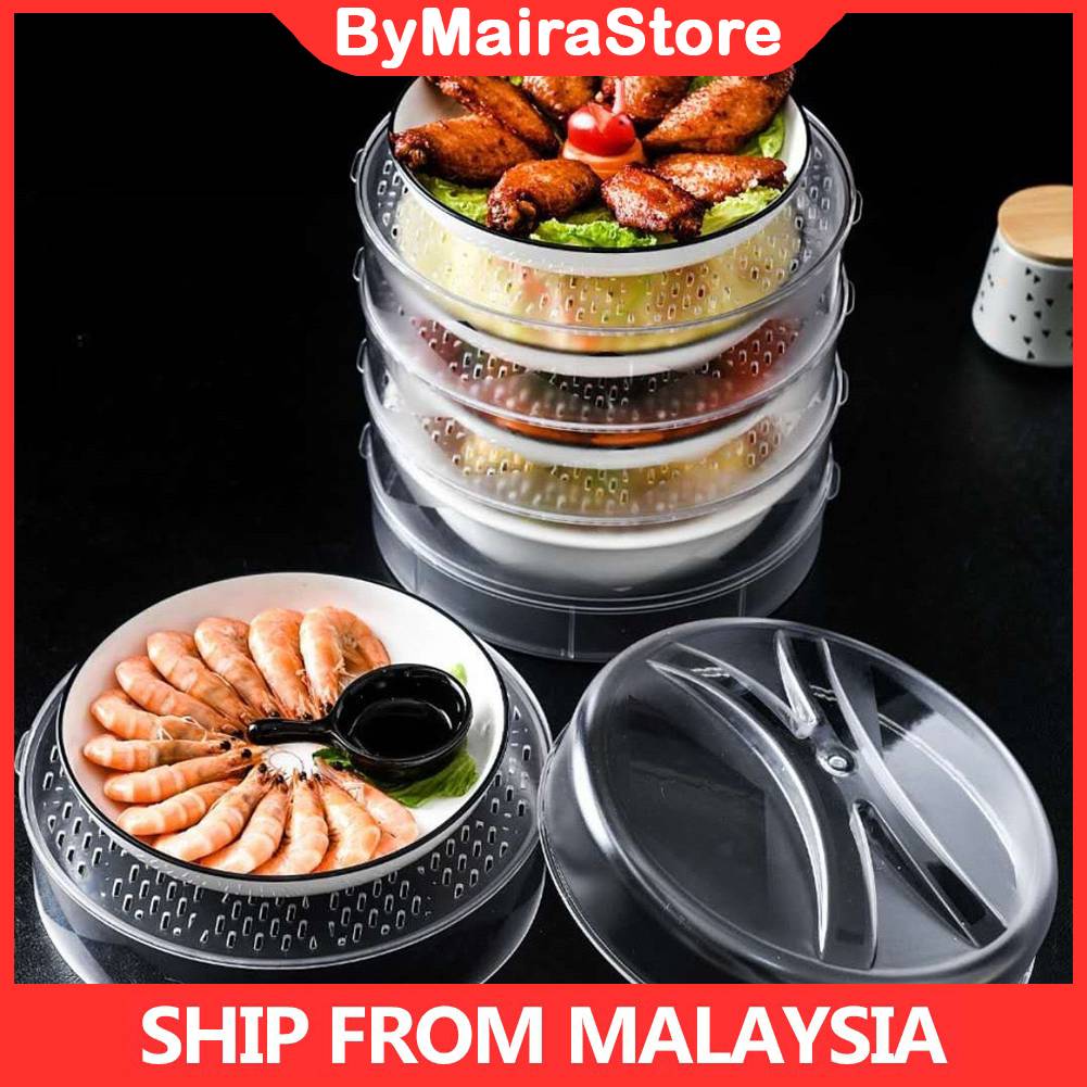 My 5 Pcs Set Food Cover Dust Proof Container Tudung Saji Moden Viral ...