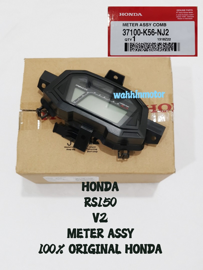 100% ORIGINAL HONDA RS150 V2 RS150R RS 150 SPEEDOMETER METER ASSY ORI ...