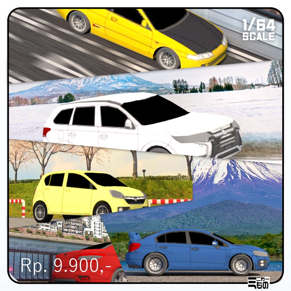 Diorama Background for 1/64 Scale Diecast | Shopee Malaysia