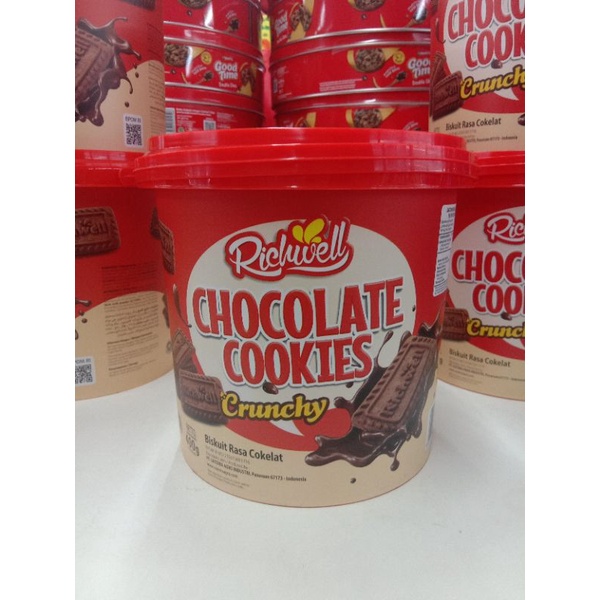 Richwell Biscuit 400gr Chocolate Flavor Vanilla Flavor Coconut Flavor ...