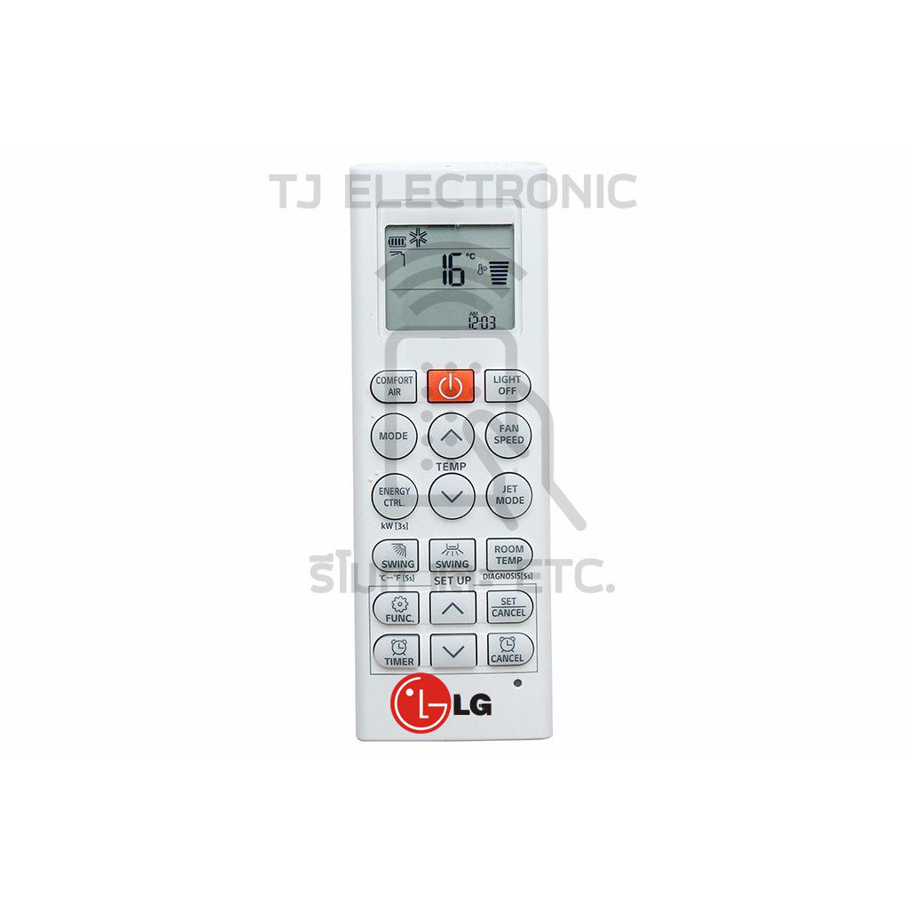 For LG Inverter remote control with red button, left button comfort air ...