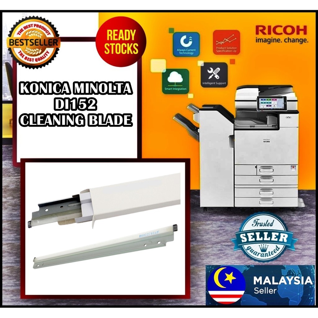 KONICA MINOLTA DI152/183/200 CLEANING BLADE COPIER PARTS PHOTOCOPY | Shopee Malaysia