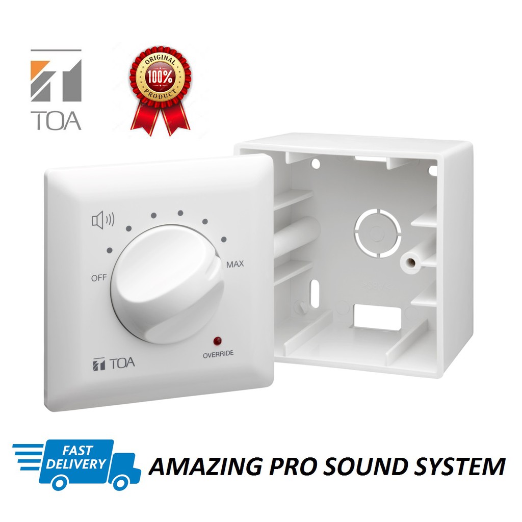TOA Volume Controler (AT-4012 / 4030 / 4060 / 4120 / 4200) | Shopee ...