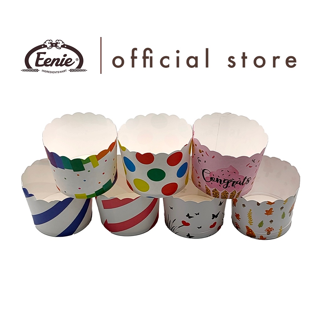 50PCS Small & Large Round Muffin Cup | Cupcake Papercup | Bekas Kek ...