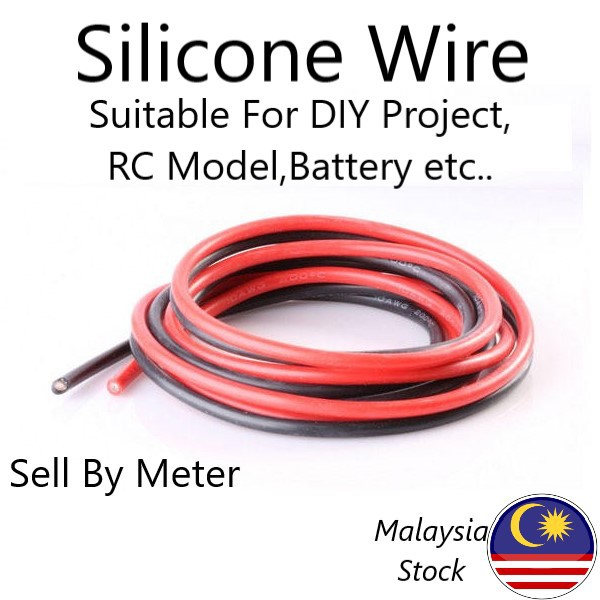 High Quality AWG Silicone Wire 1 Meter For RC Model DIY Project ...