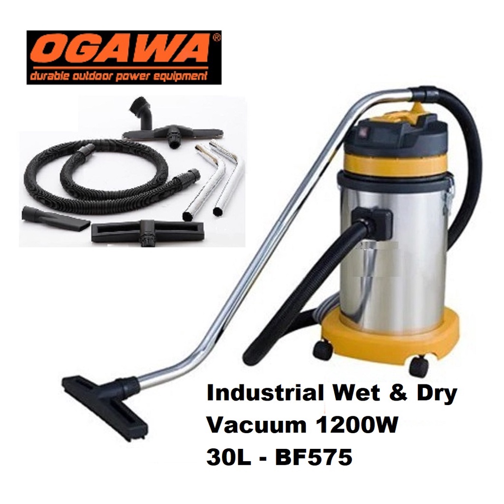 Ogawa 1200W Industrial Wet & Dry Vacuum 30L - BF575 | Shopee Malaysia