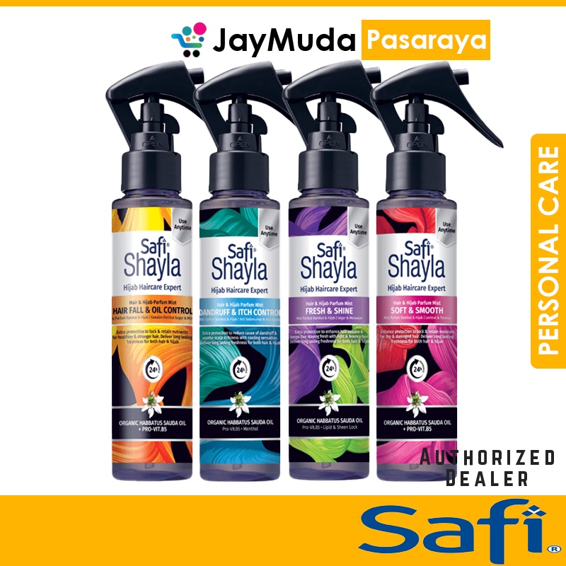 Safi Shayla Parfum Mist Rambut Hair Fall Licin Terurus Hitam Menawan ...
