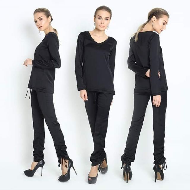 Puteri Zarith Medina Suit in Black (NEW) | Shopee Malaysia
