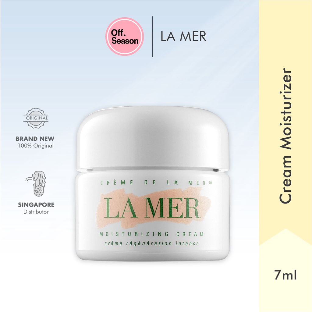 La Mer The Moisturizing Cream Moisturizer 7ml [ Travel Size ] | Shopee ...