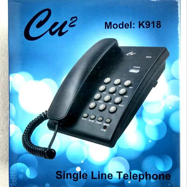 Single Line Telephone Cu2 K918 | Shopee Malaysia
