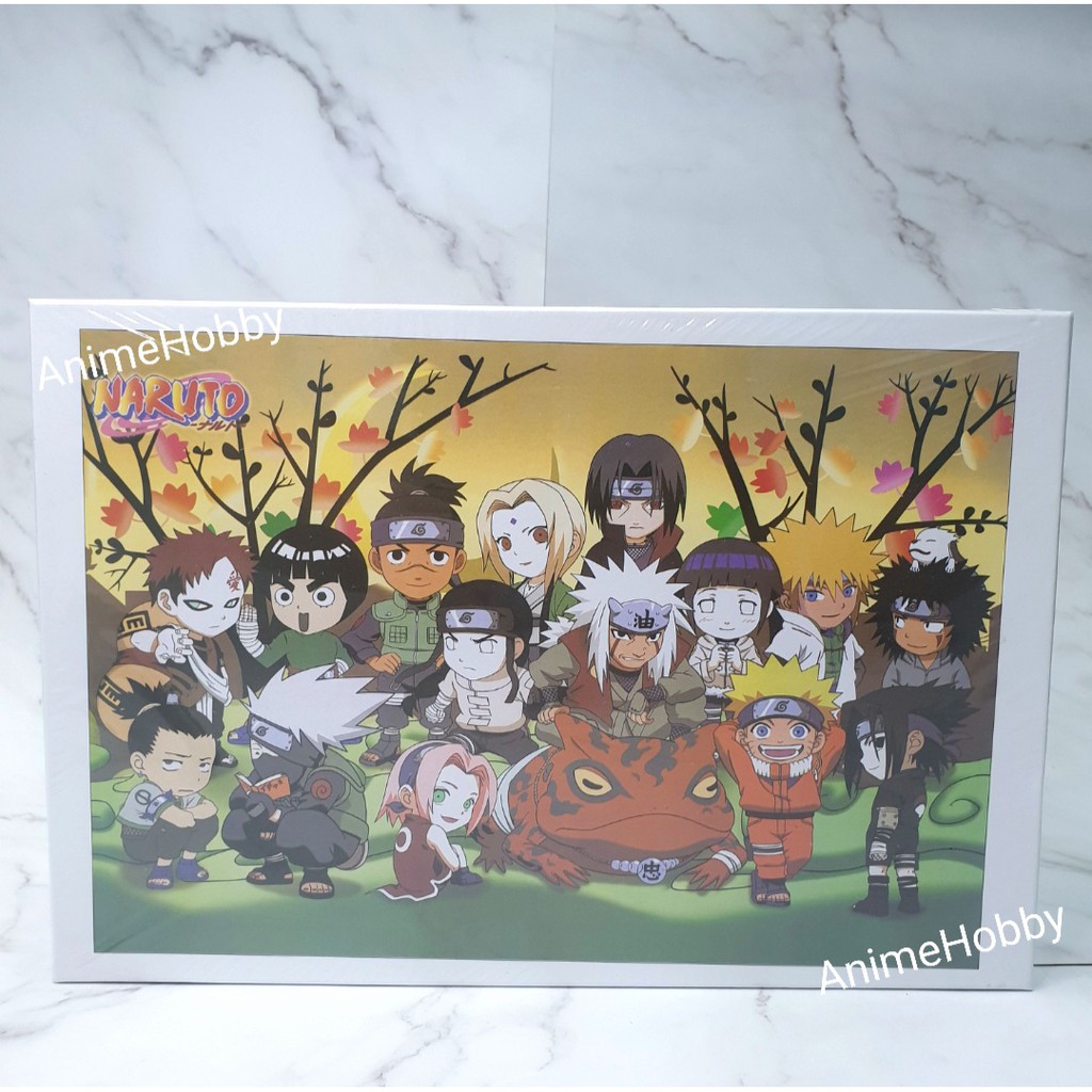 NARUTO 1000PCS JIGSAW PUZZLE ANIME COLLECTION/NARUTO SASUKE KAKASHI ...