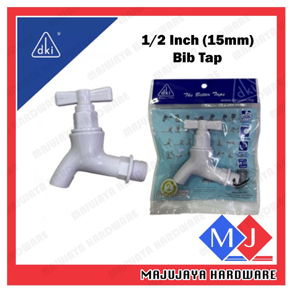 DKI PVC Water Tap Bib Tap 1/2" PP Plastic High Quality Plastic Bibtap ...
